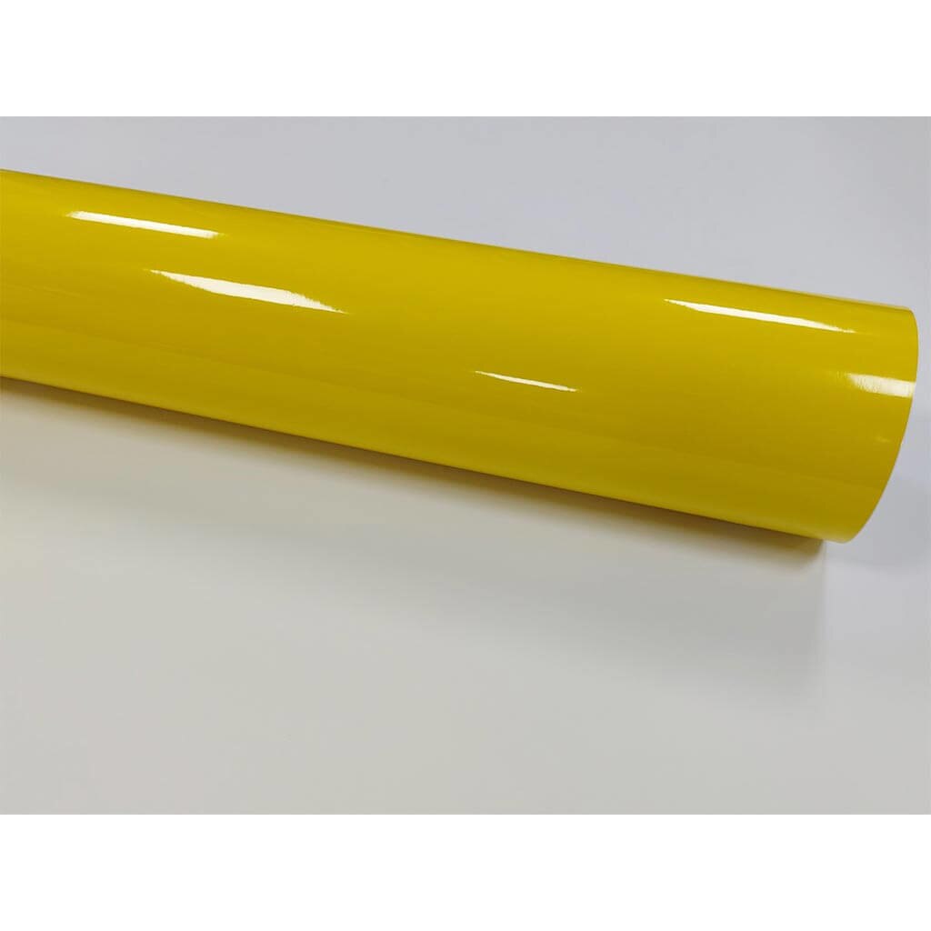 Fényes sárga matrica, X-Film cinksárga 3631, 126x250 cm-es tekercs ...