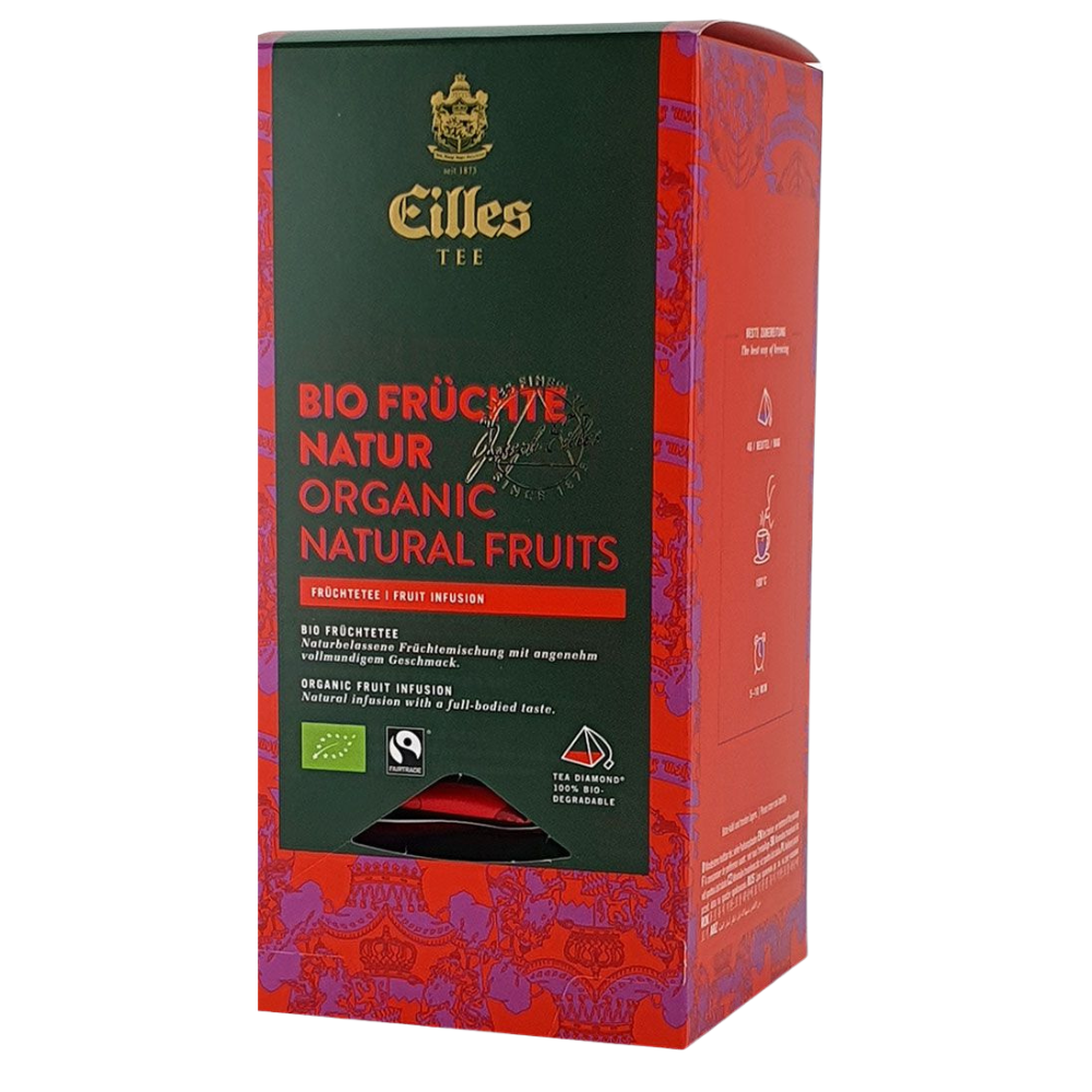Ceai Plic Diamond Deluxe, Eilles Tea, BIO Organic Fruits, 20 Plicuri, 4gr - eMAG.ro