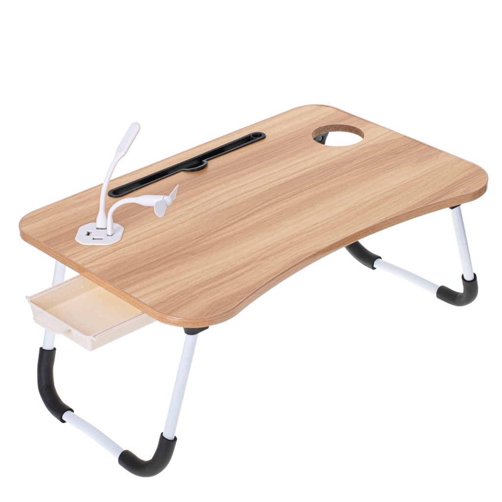 Masa multifunctionala, stand cu suport pentru laptop sau mic-dejun la ...