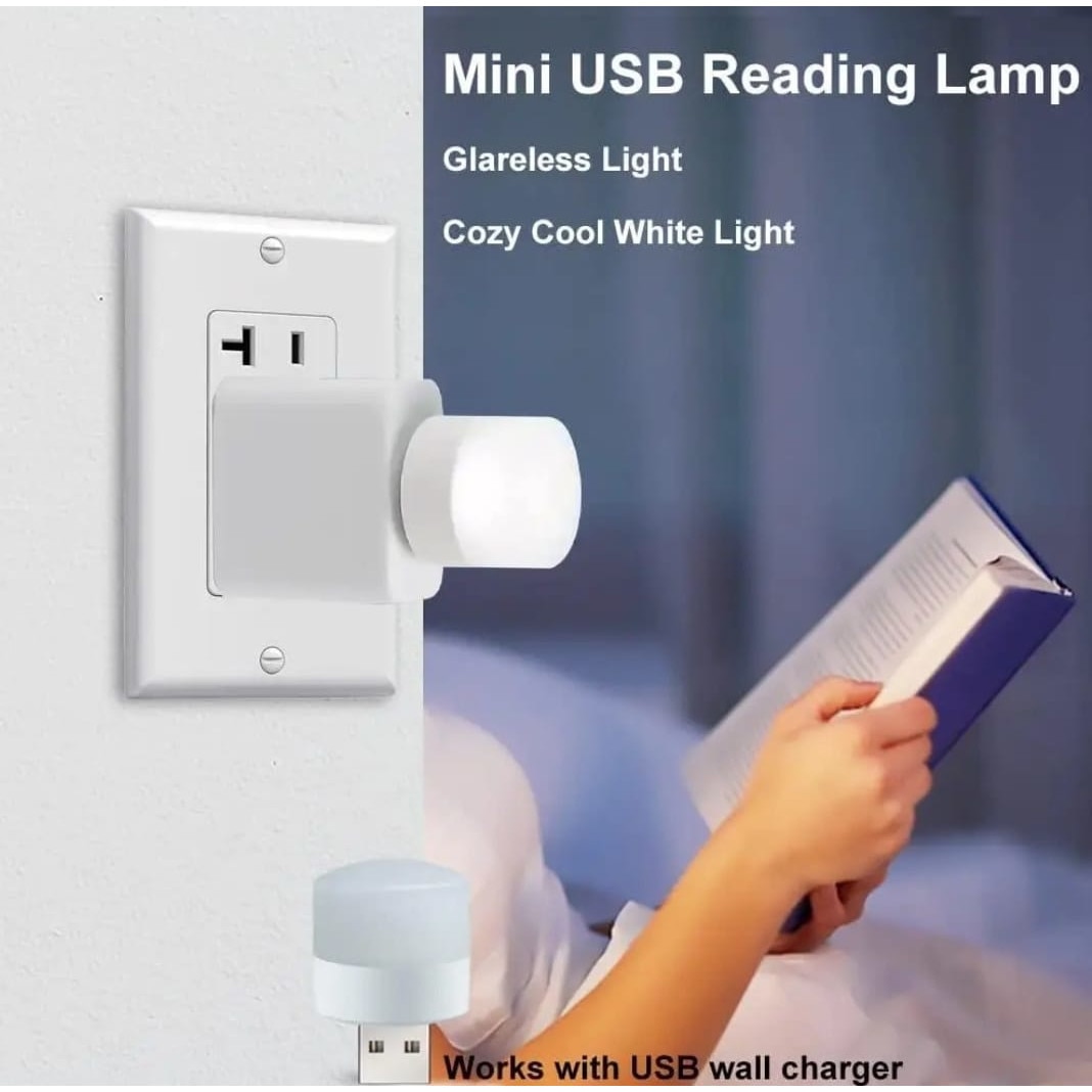 LED lámpa USB-vel, fehér fény, fehér - eMAG.hu