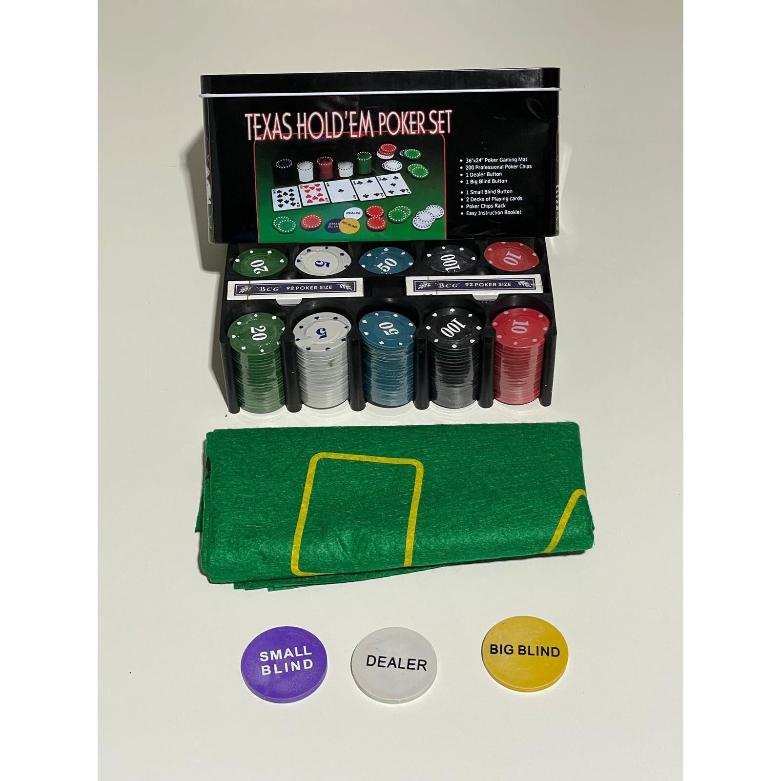 Set joc poker Texas, GF-057 - eMAG.ro