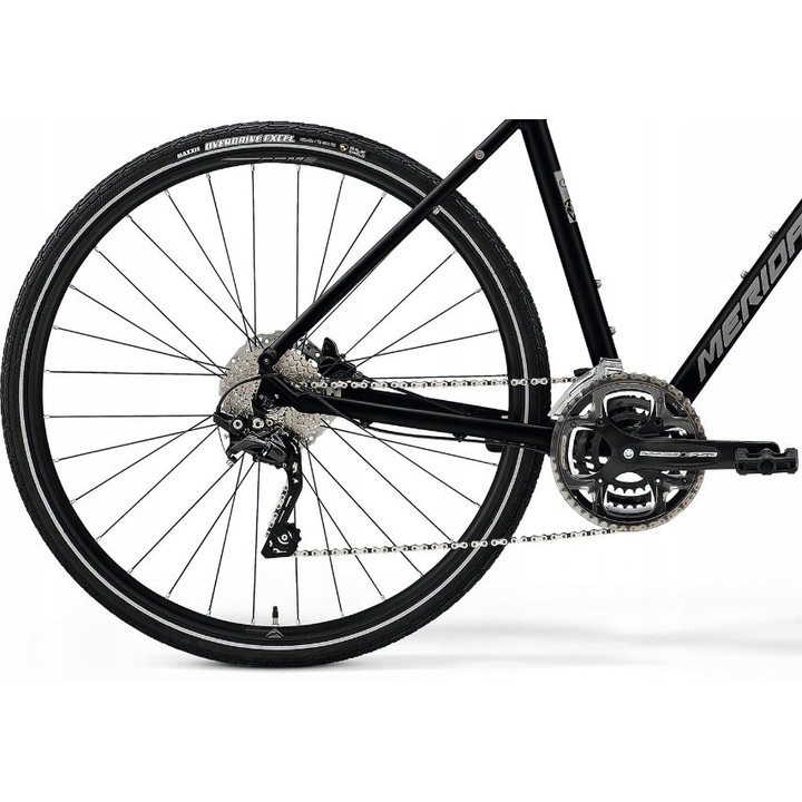 Bicicleta, Merida, Crossway, Aluminiu, 28", Negru - eMAG.ro