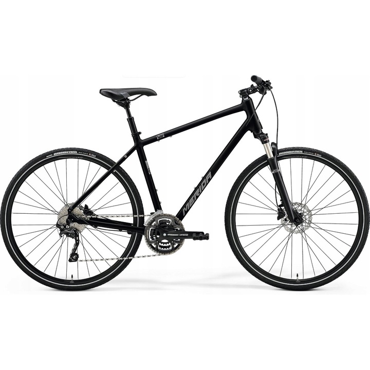 Bicicleta, Merida, Crossway, Aluminiu, 28", Negru - eMAG.ro