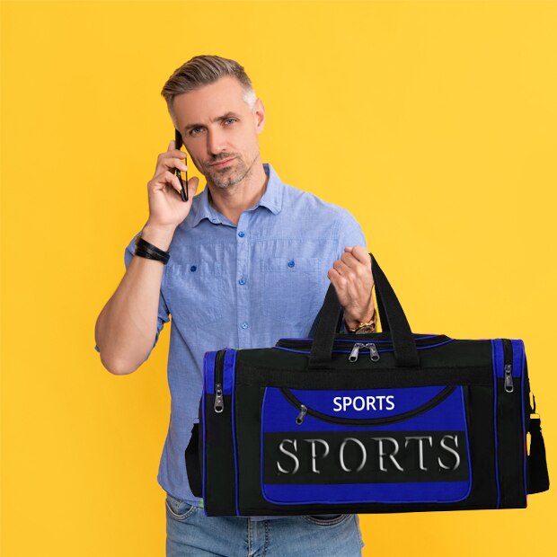 Geanta de voiaj, pentru avion, pentru sala de sport, 53 x 28 x 20 cm ...