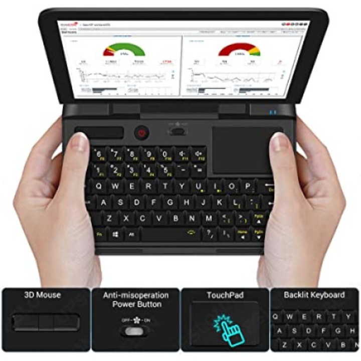 Mini Laptop GPD Micro PC Intel Celeron N4120 UHD Graphics 600, Windows ...