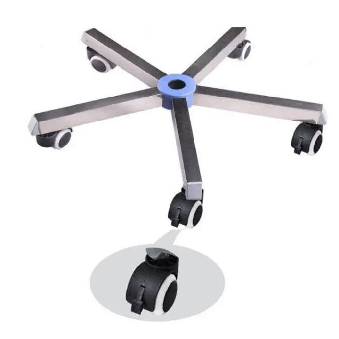 Stativ perfuzii IV stand, 5 picioare, Otel, 130-220 cm - eMAG.ro