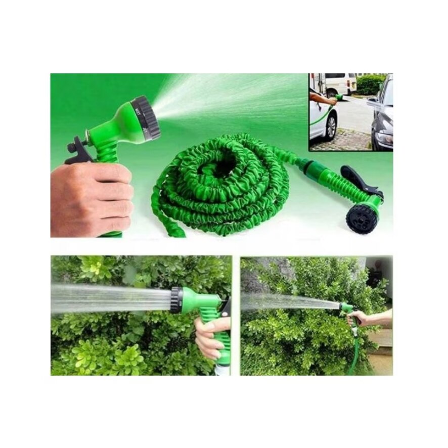 Furtun Extensibil de Gradina cu Pistol Multifunctional pentru Udat ...