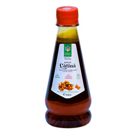 Sirop natural de Catina presat la rece, 250ml, Steaua Divina - eMAG.ro
