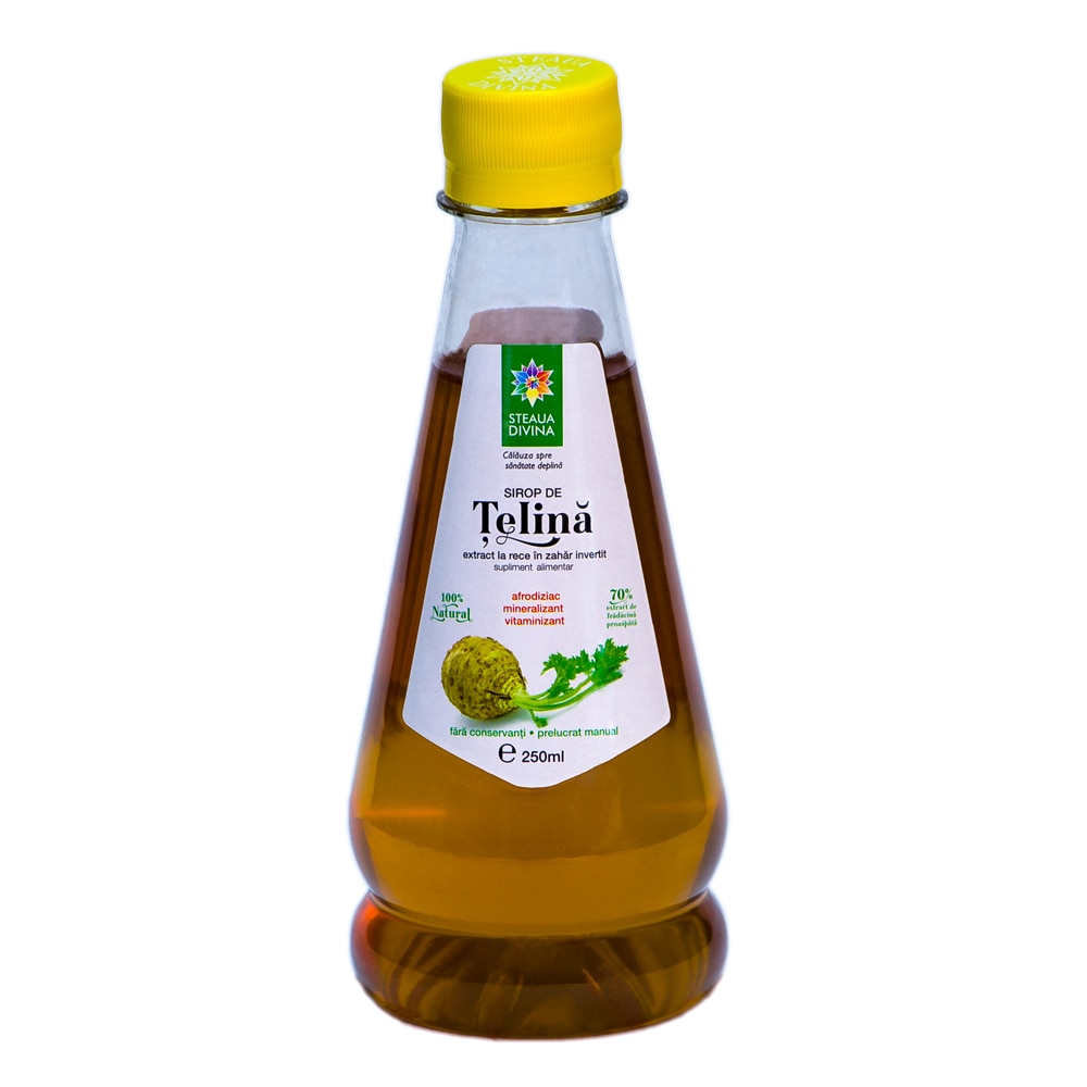 Sirop natural de Telina presat la rece, 250ml, Steaua Divina - eMAG.ro
