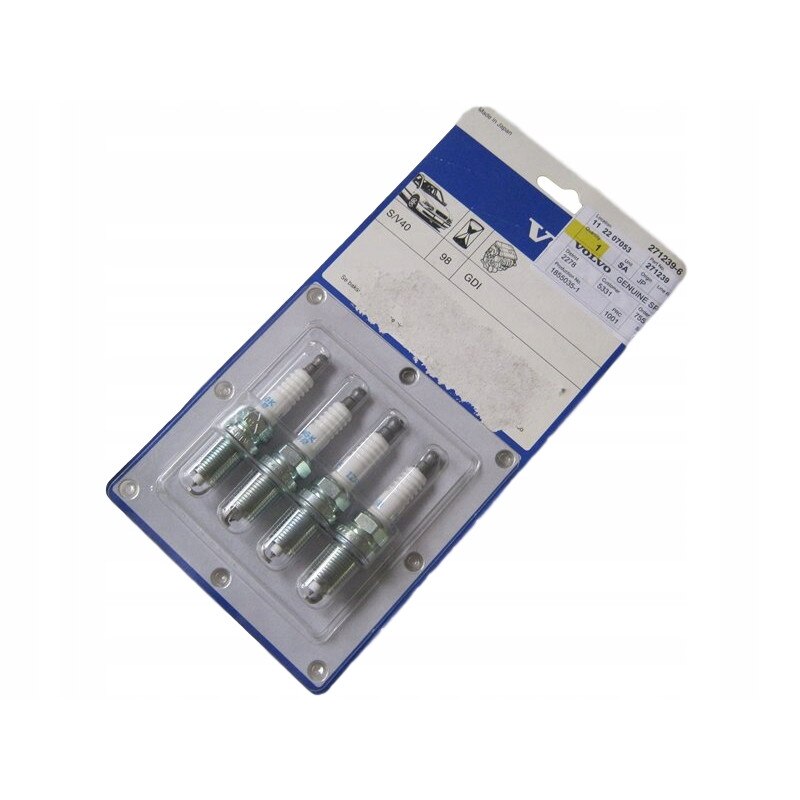 Set bujii, Volvo, 4 Bucati, Argintiu - eMAG.ro