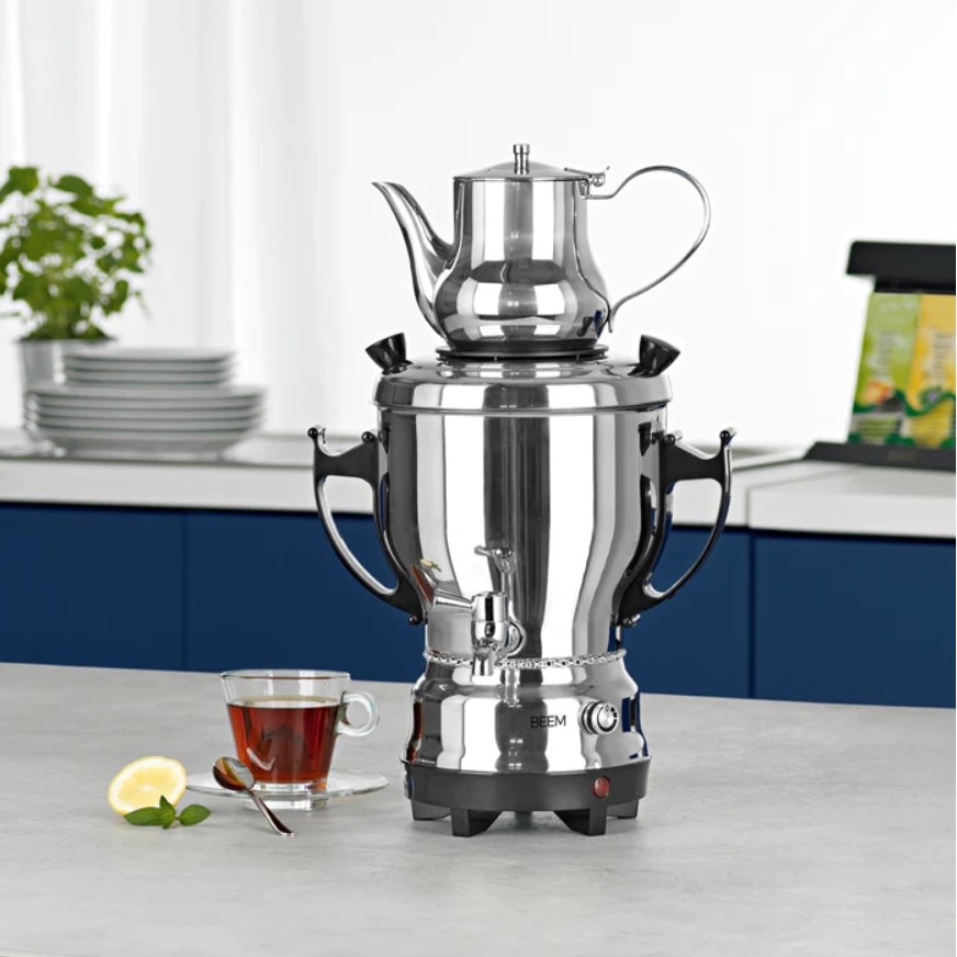 Fierbator electric BEEM, Tea Classic Samovar, pentru ceai, cafea si ...