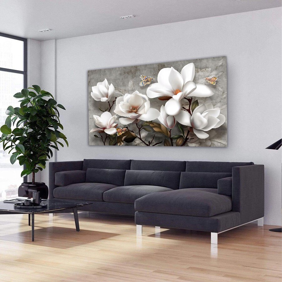 Tablou Canvas, Magnolia Flower, 70x100 cm - eMAG.ro