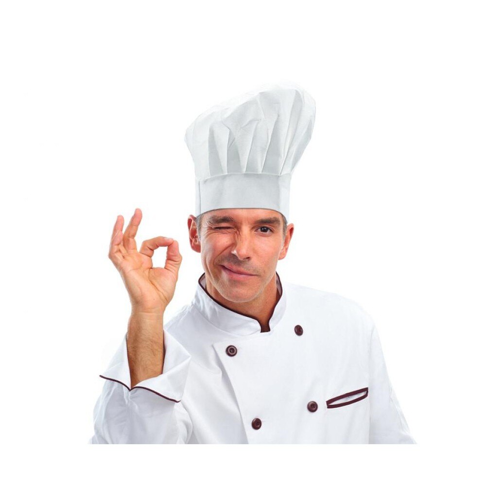 Palarie de bucatar alb circumferenta 57 cm - eMAG.ro