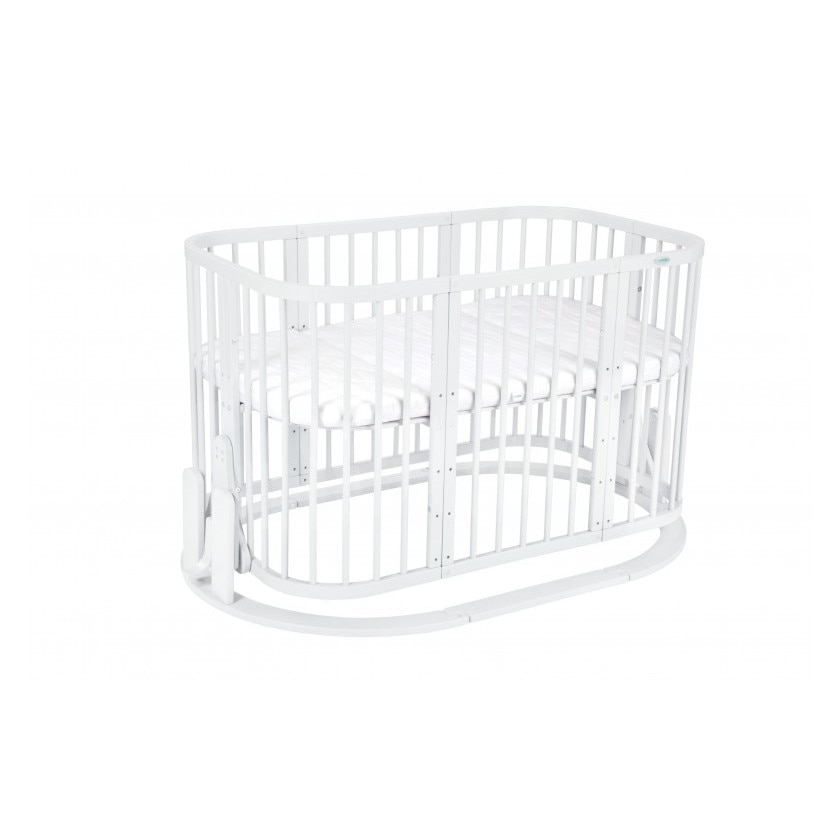 Sistem de Leganare pentru Patut Waldin Evolutiv 7in1, Rotund/Oval, Alb ...