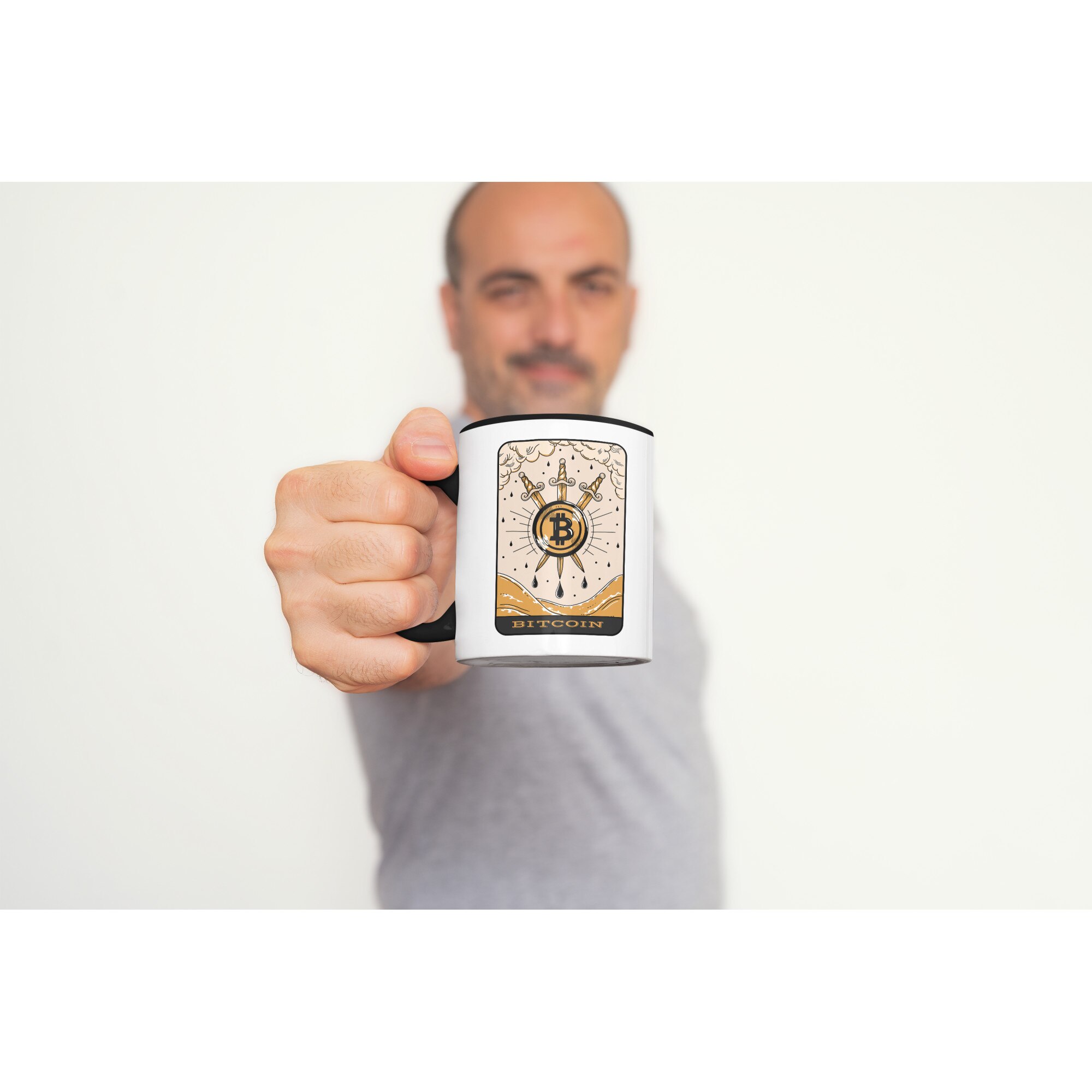 Cana Cu Carte Tarot Bitcoin, Sabii, Nori, Mare Agitata, Iubitorii De ...