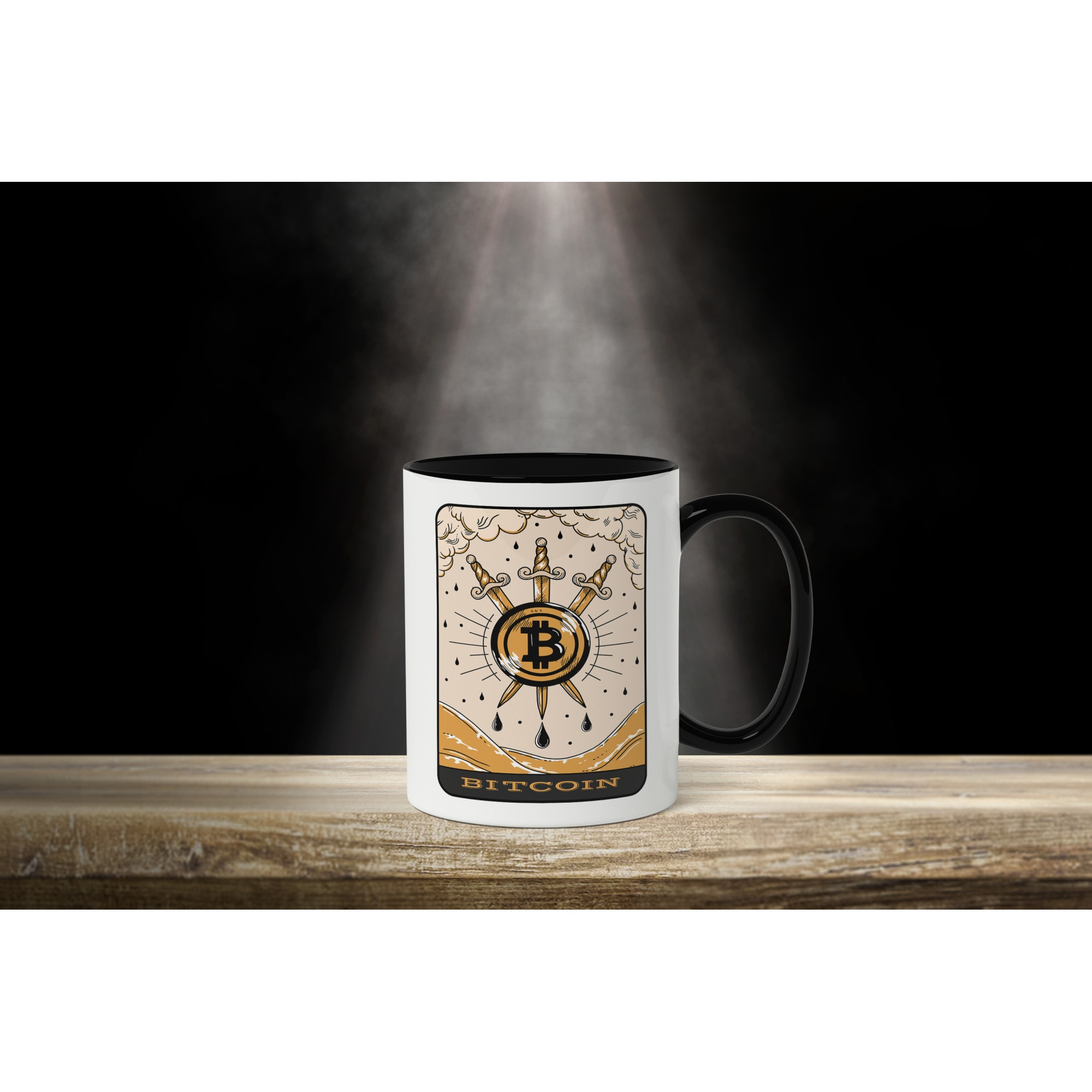 Cana Cu Carte Tarot Bitcoin, Sabii, Nori, Mare Agitata, Iubitorii De ...