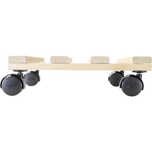 Suport ghiveci cu roti Multi Palet, 28x28 cm, capacitate portanta 100 ...