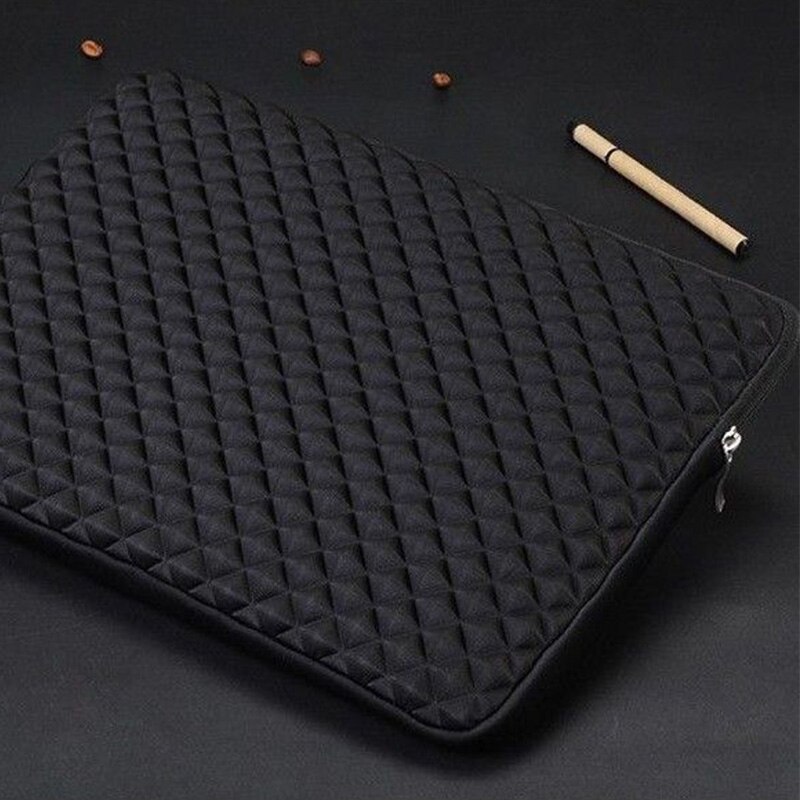 Husa Laptop 14 Inch, TechDelivery, Protectie Airbag, Diamond, Negru ...
