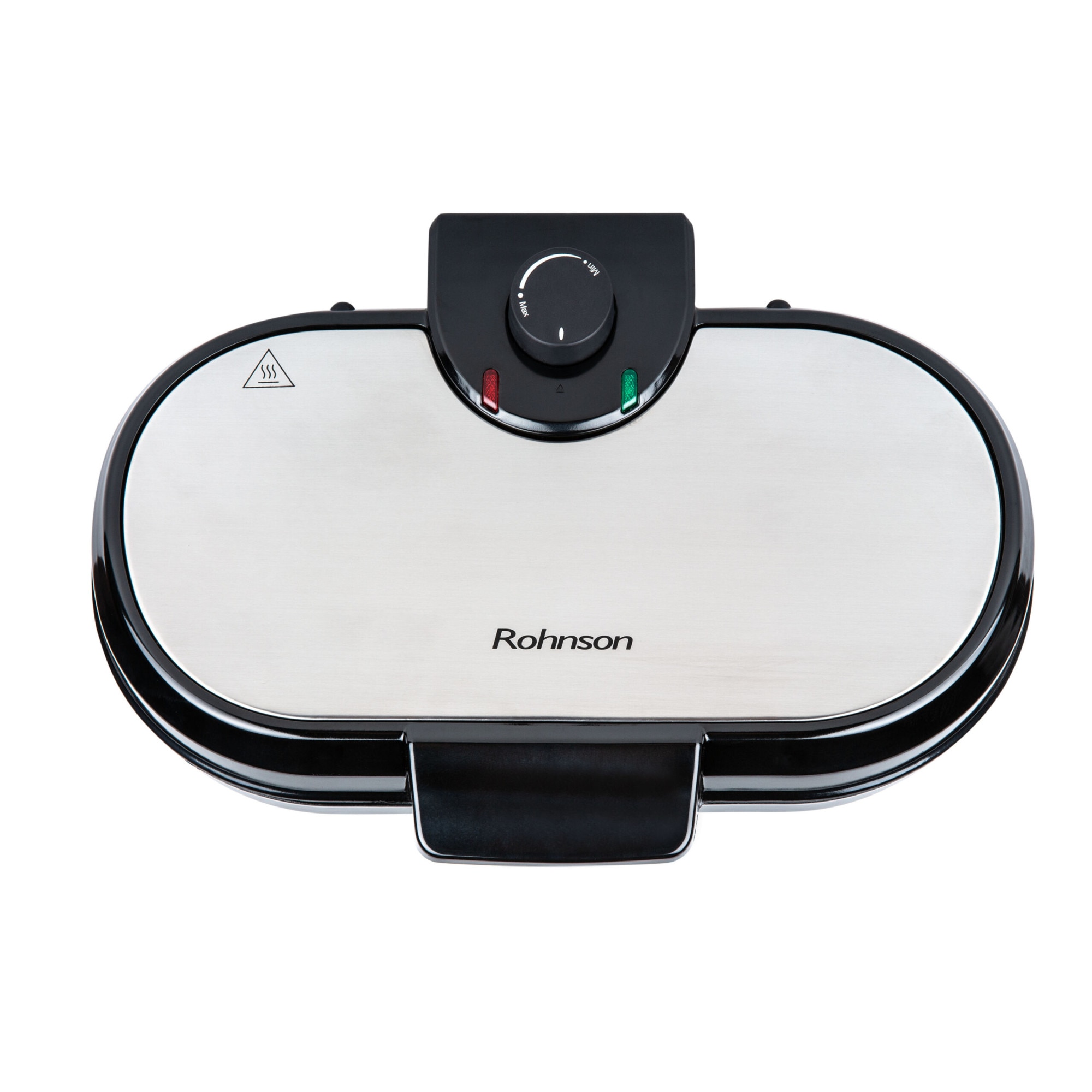 Aparat pentru preparat vafe si gofre 1200W, 10 vafe inima, placi ...