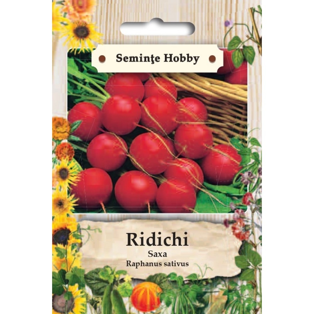 Seminte de ridichi de luna saxa, 2g - eMAG.ro