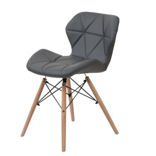 Scaun living/bucatarie Kring Gri 48x51x74 - eMAG.ro