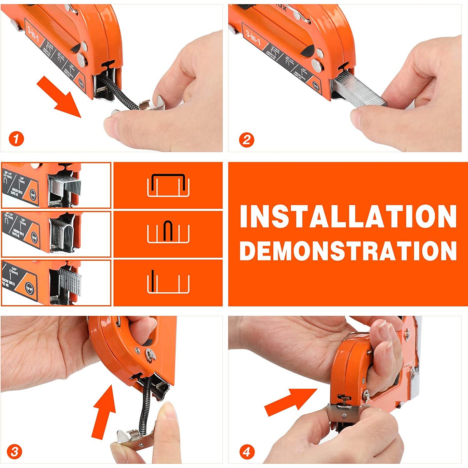 Capsator multifunctional ValueMax 3 in 1, cu 8000 capse tip 140, 28, 8 ...