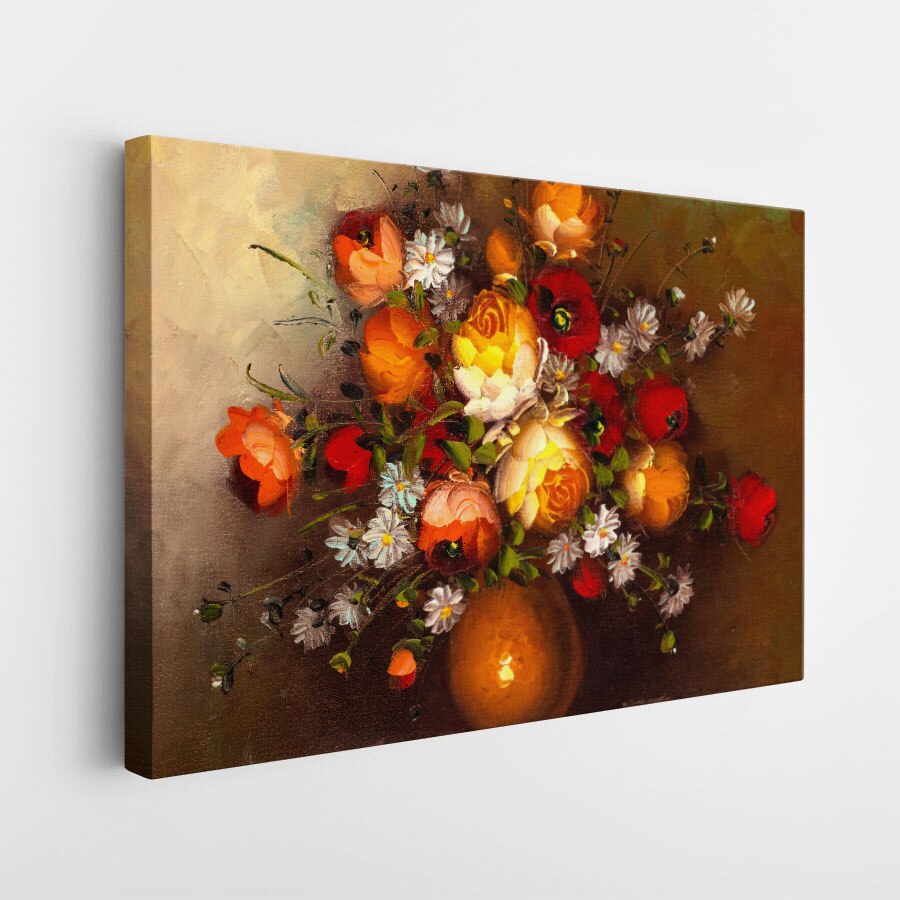 Tablou Canvas, Various Flowers, 20x30 cm - eMAG.ro