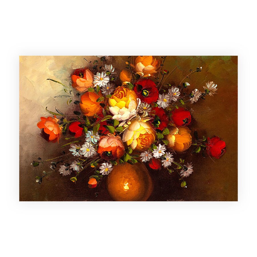 Tablou Canvas, Various Flowers, 20x30 cm - eMAG.ro