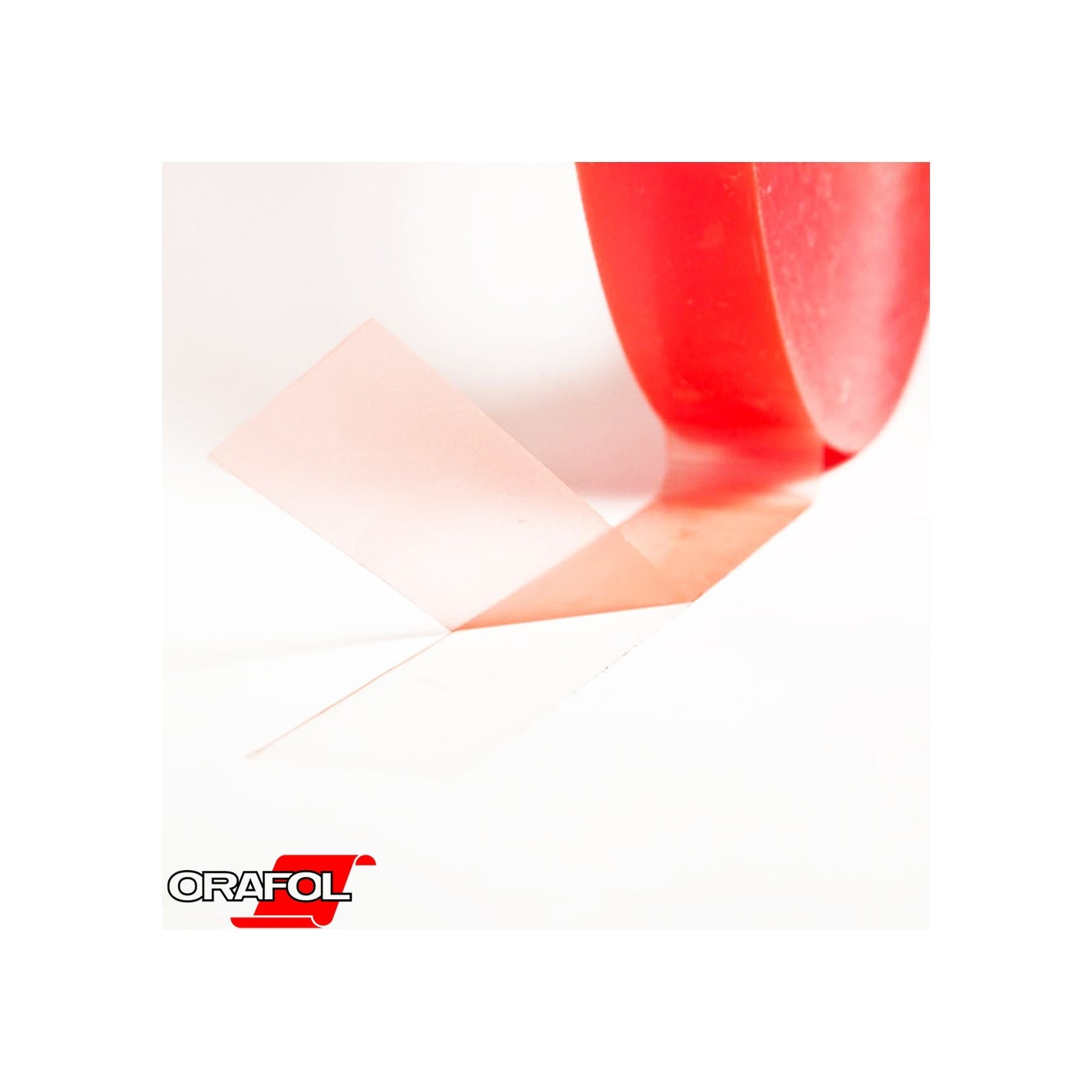 Тънко двойнозалепващо тиксо Orabond, Red, Orafol, 15mm X 10m - eMAG.bg