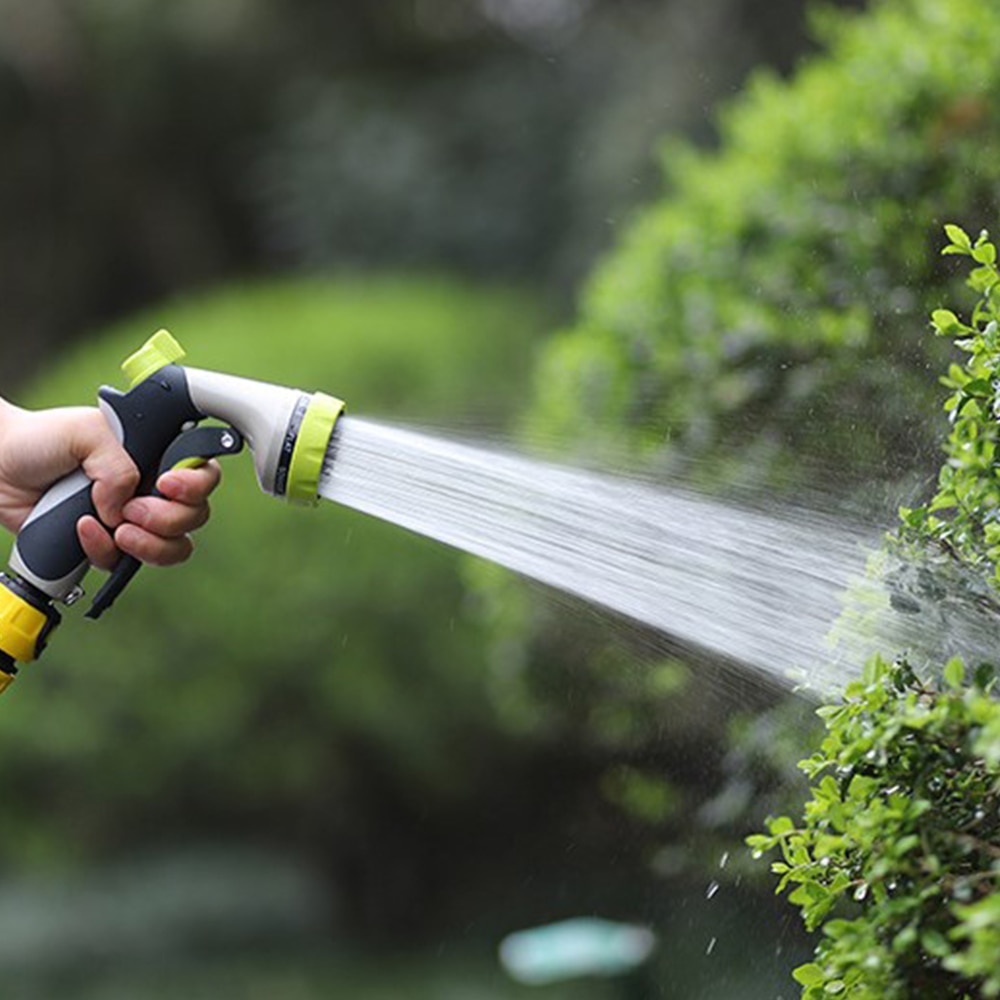 Pistol pentru stropit gradina, 8 Moduri pulverizare, Multicolor - eMAG.ro