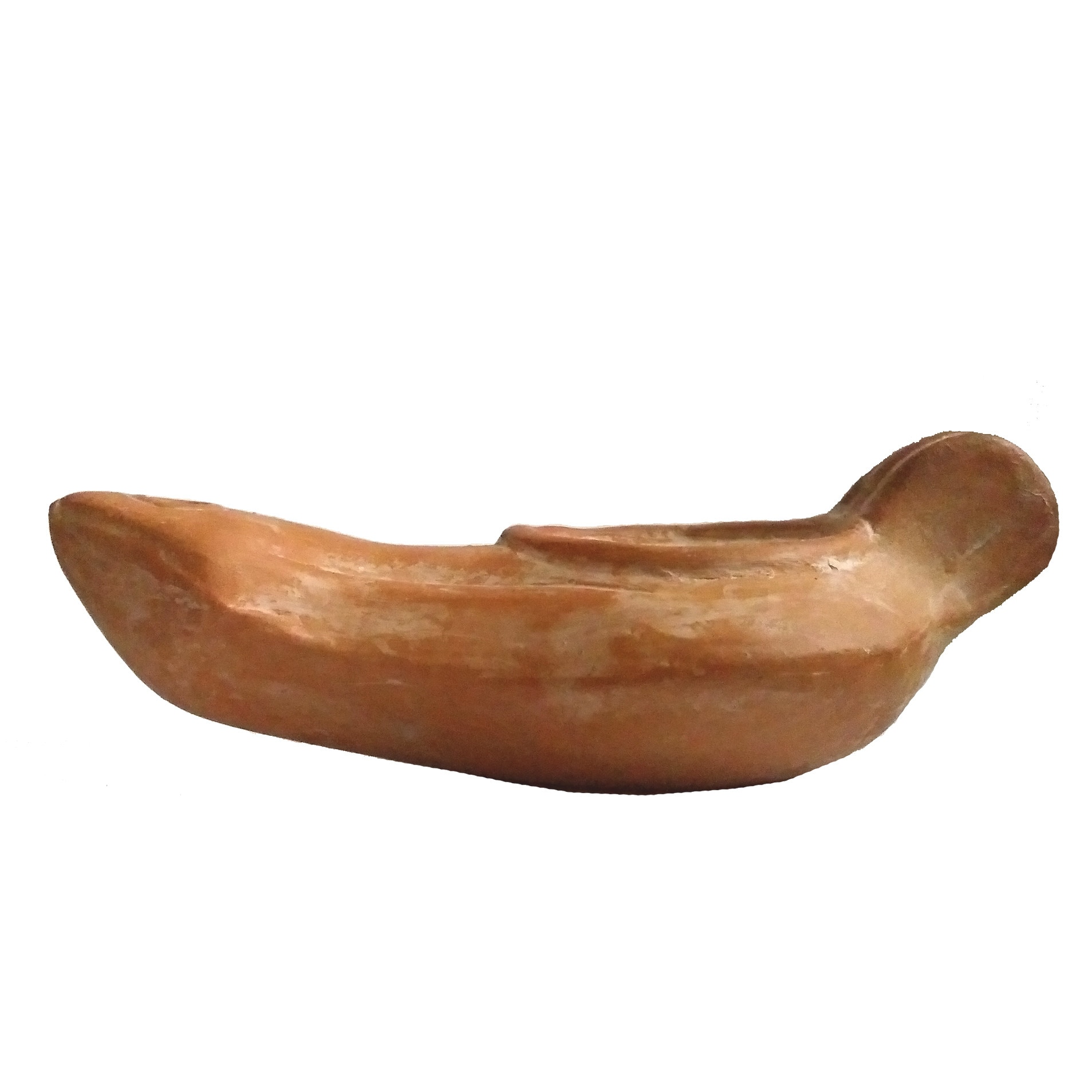 Opait handmade din lut ars cu decoratiune abstracta si efect antichizat ...