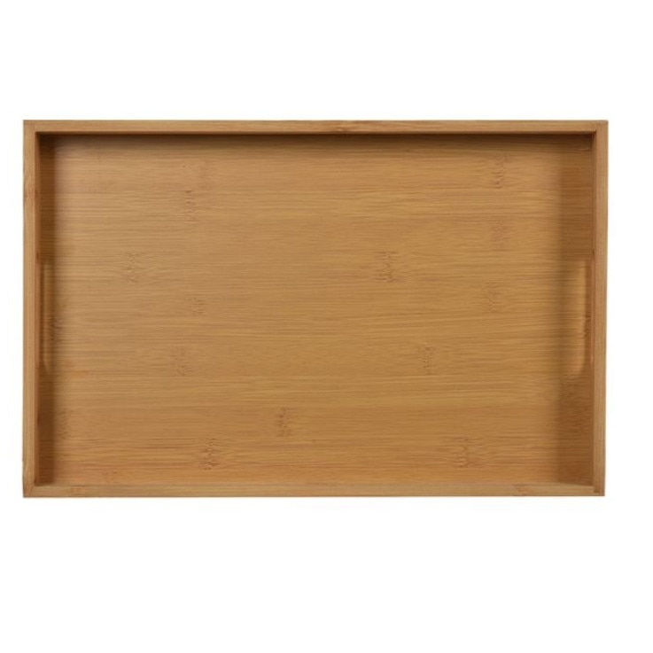 Tava de servire din lemn de bambus, 38x25x4cm, M Deco - eMAG.ro