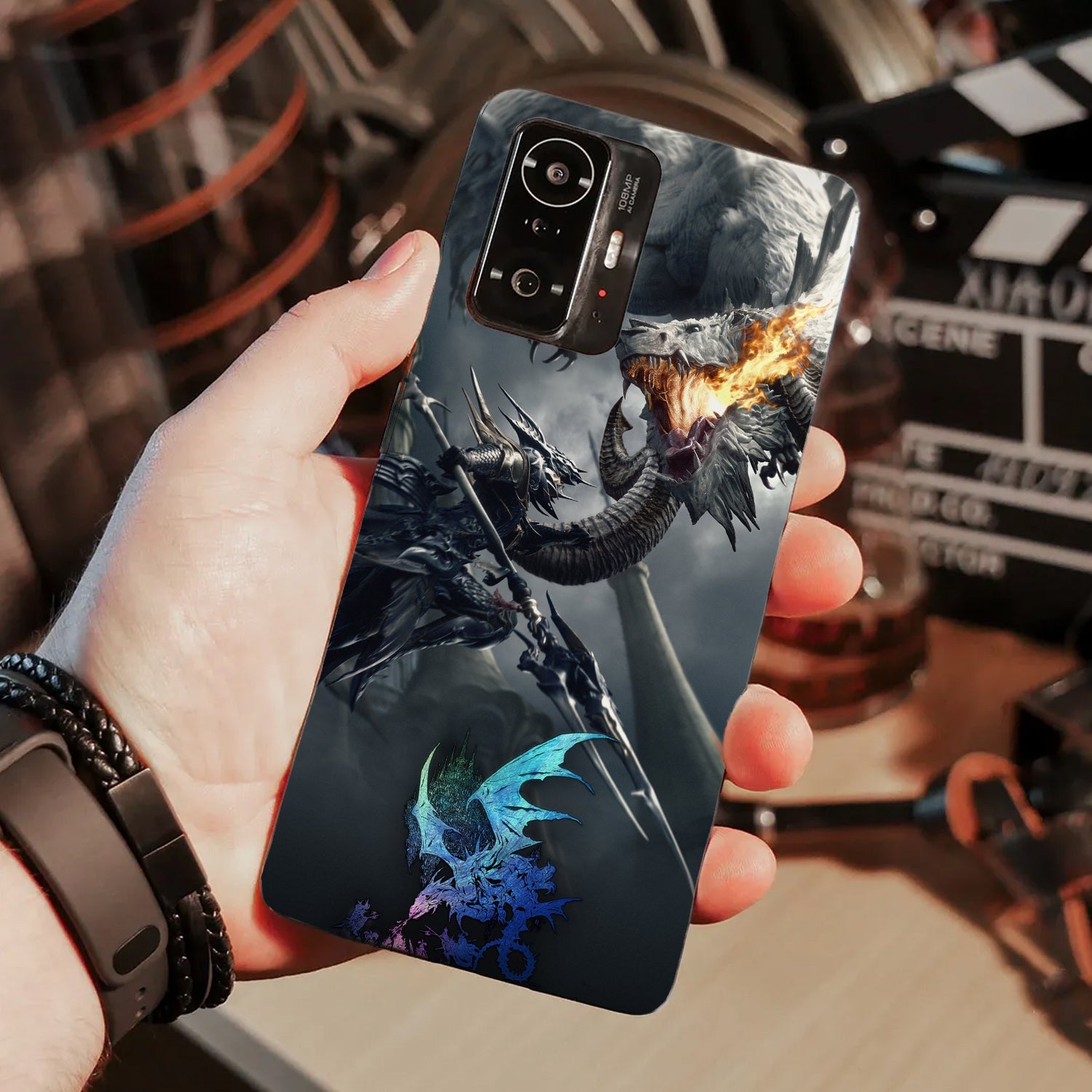 Капак, съвместим с Xiaomi Redmi Note 10 / Redmi Note 10S, обратно ...