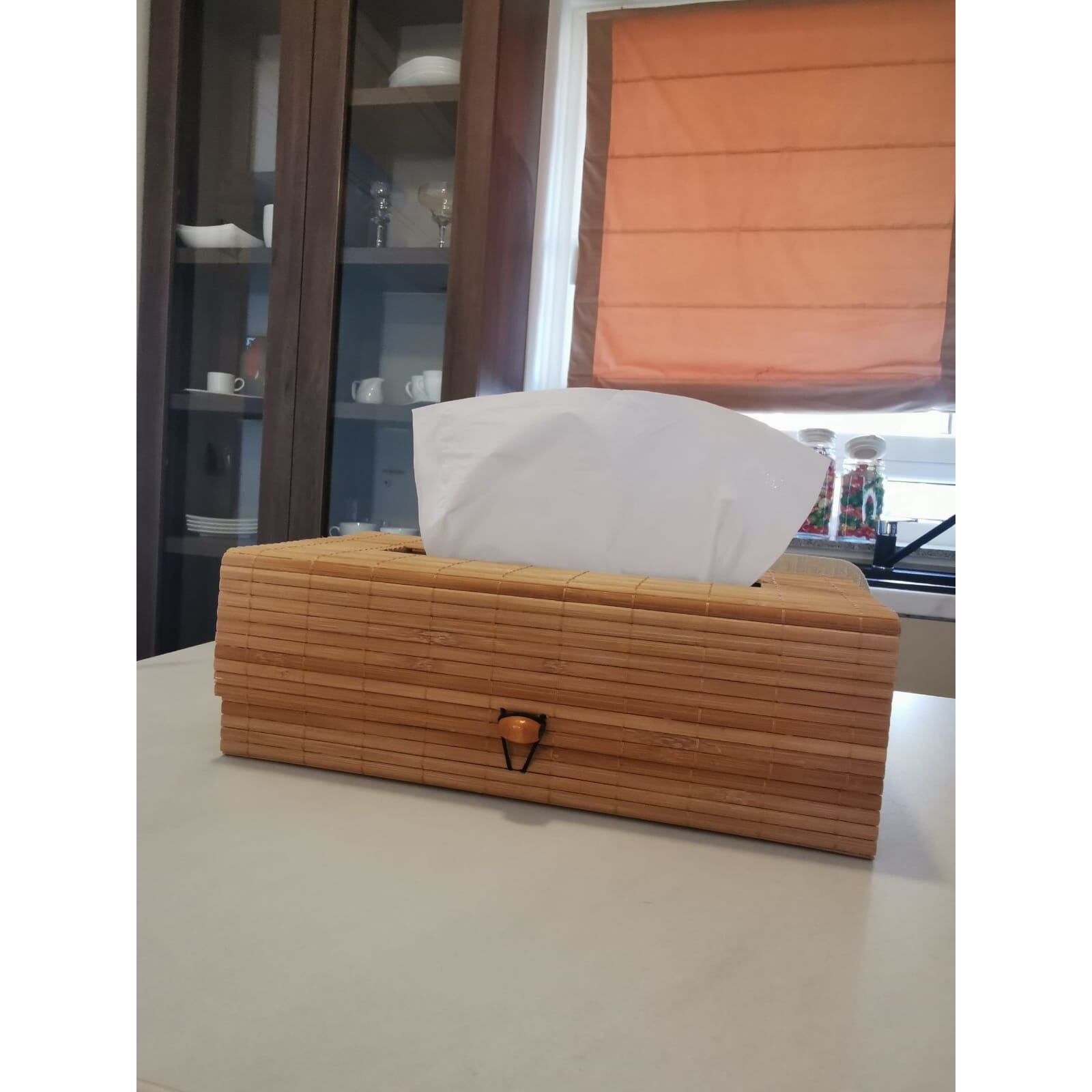 Cutie pentru servetele din Lemn de Bambus model DAREMY 26x14x9 cm - eMAG.ro Cutie pentru servetele din Lemn de Bambus model DAREMY 26x14x9 cm - eMAG.ro