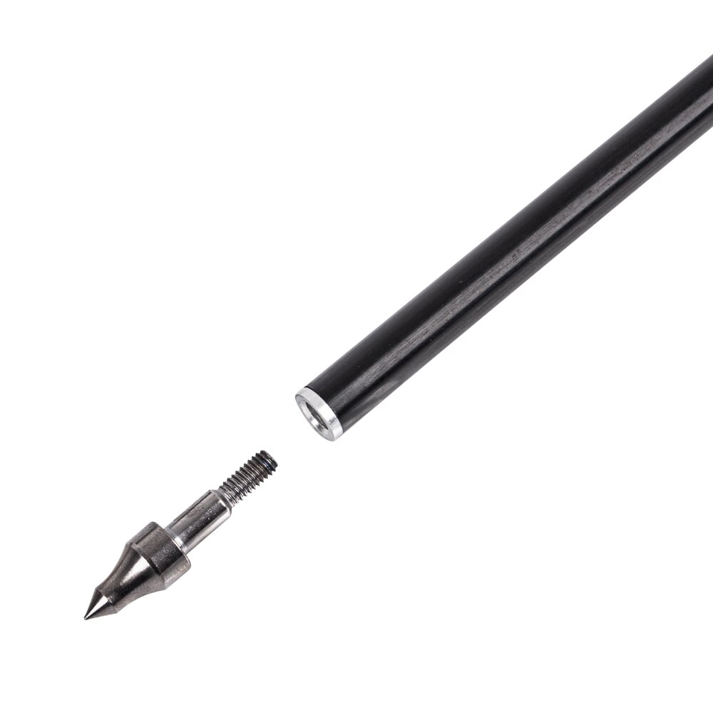Set 10 sageti pentru tir cu arcul, inSPORTline, Aluminiu, 76cm, Negru ...
