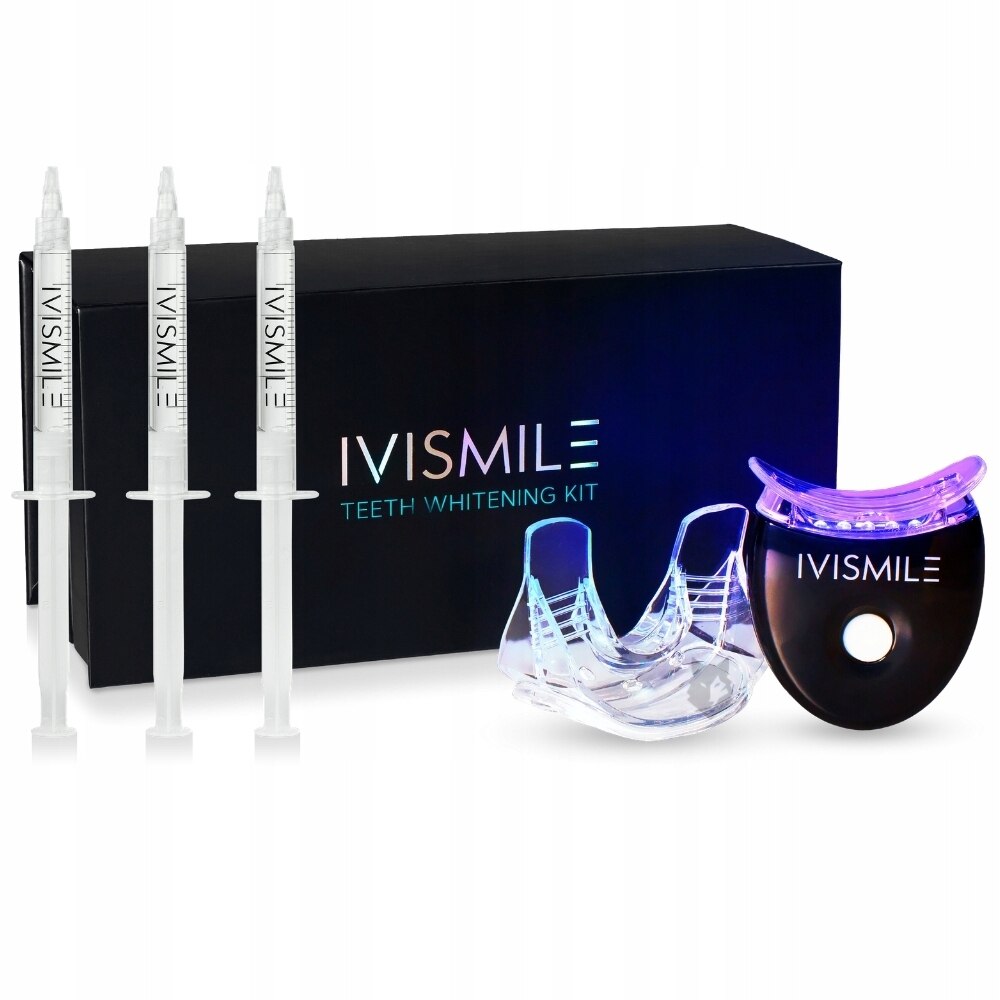 Kit pentru Albirea Dintilor Nimox®, IVISMILE PRO, 3 Seringi cu Gel ...