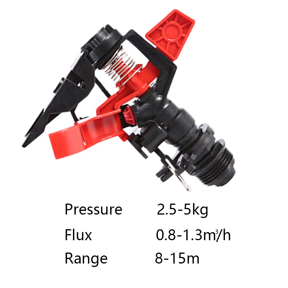 Duza pentru aspersor, Plastic, Negru/Rosu - eMAG.ro