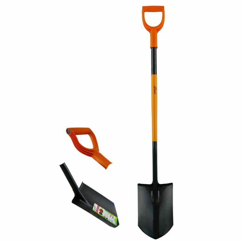 Cazma de gradina, ascutit, cu maner cauciucat, 125 cm GardenLine - eMAG.ro