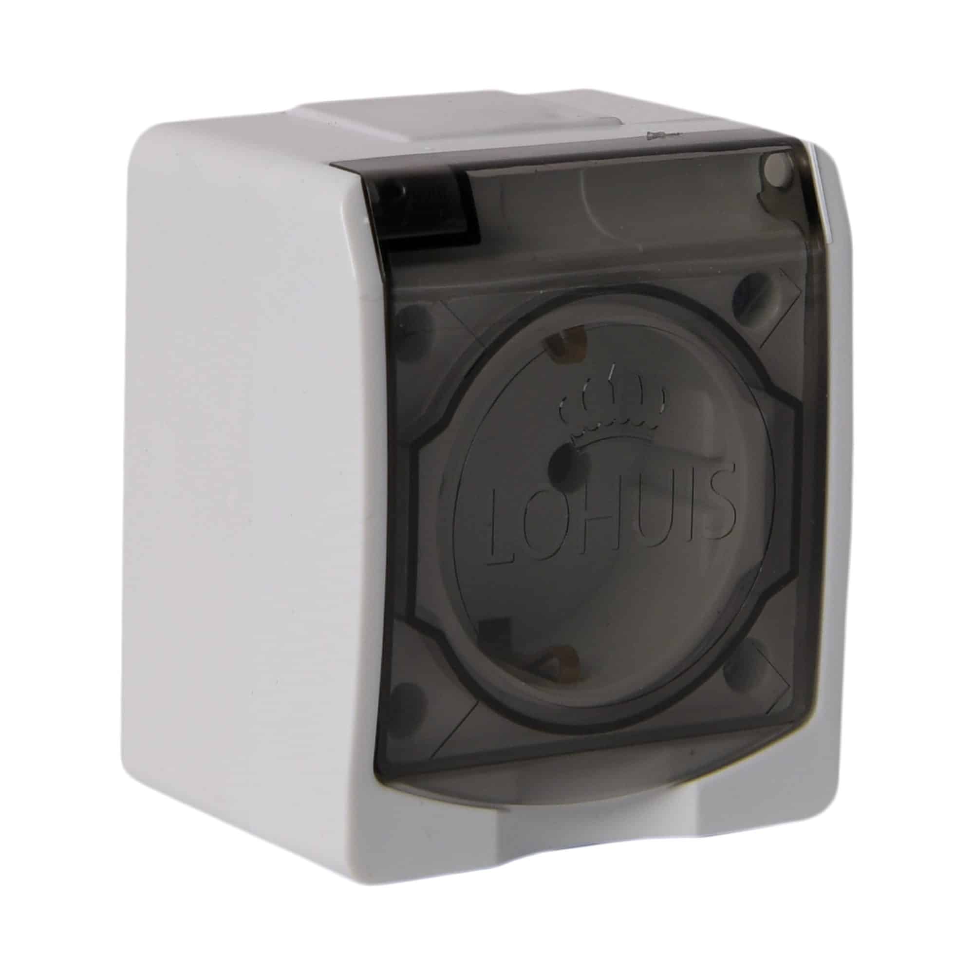 Priza simpla PT cu contact de protectie cu capac - eMAG.ro