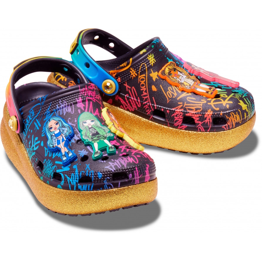 Saboti Copii, Crocs, Kids Rainbow High Cutie Crush Clog, Multicolor, 30 ...