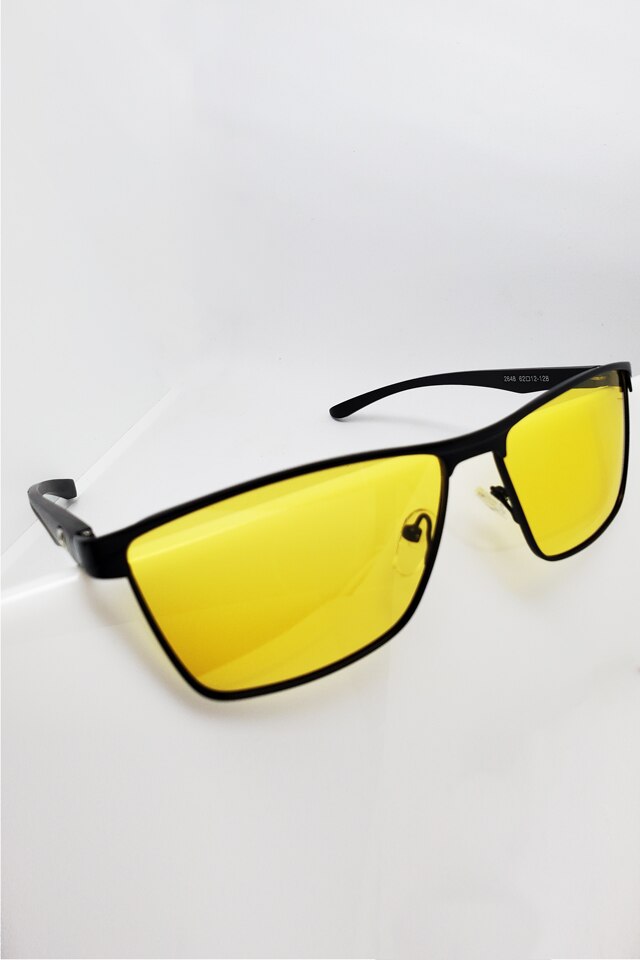 Ochelari de condus noaptea, SUPERSOFER® Model Pilot, rama din aluminiu ...