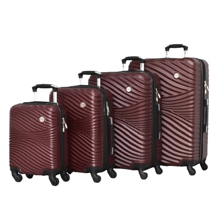 Set Valize, Perfect line, ABS, 73 x 32 x 47 cm, Extender, 4 buc ...