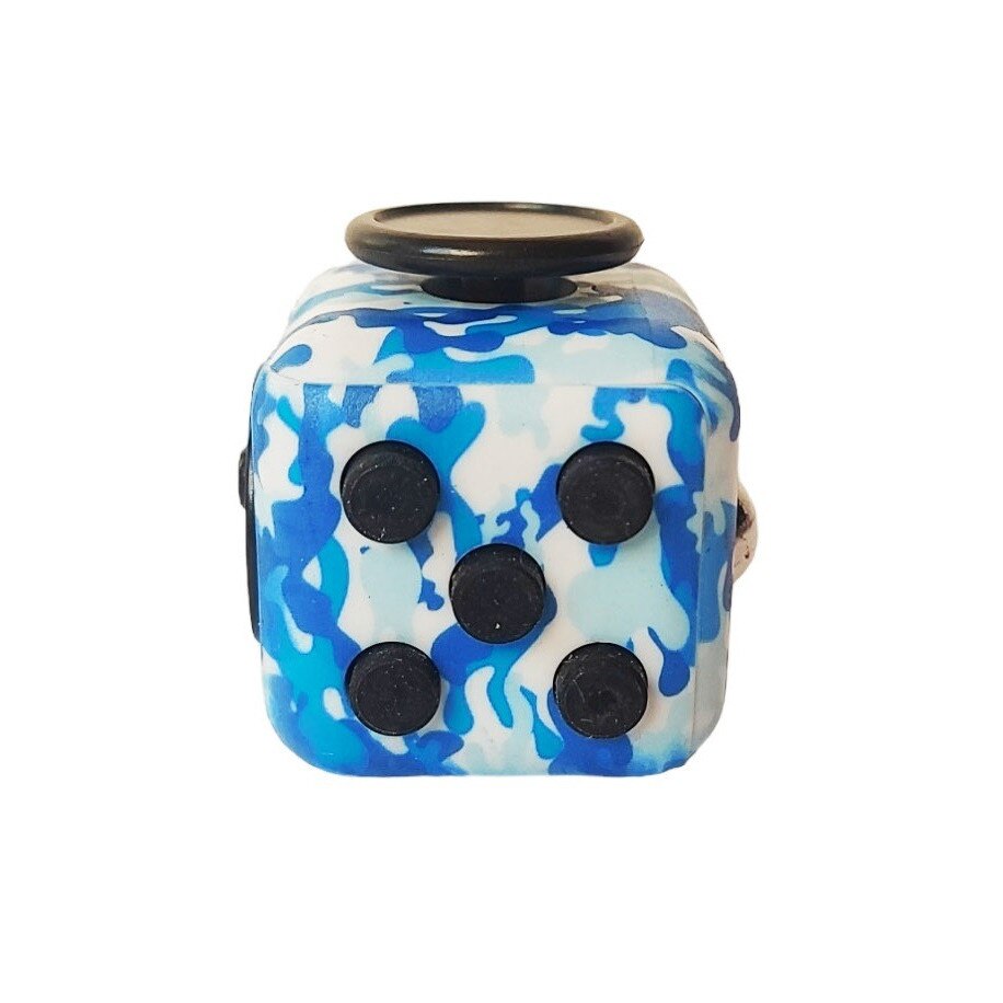 Fidget Cub antistres, Magic cube, Albastru, 1013ZX - eMAG.ro