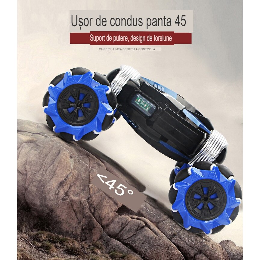 Masina cu telecomanda sau prin gesturi, 4x4, off-Road - eMAG.ro