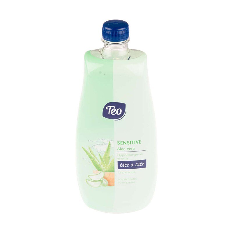 Set 3 x Rezerva Sapun Lichid Teo Sensitive Aloe Vera, 800 ml - eMAG.ro