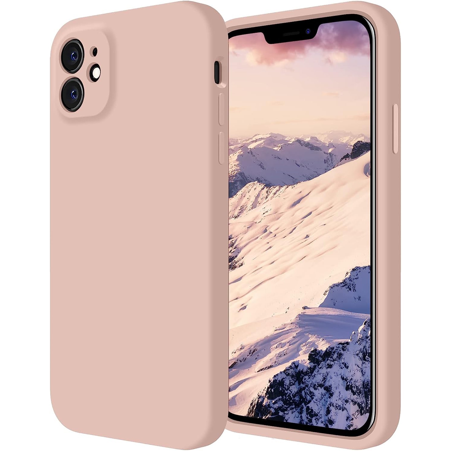 Husa Daden® Soft Silicone compatibila cu iPhone 11, Interior din ...