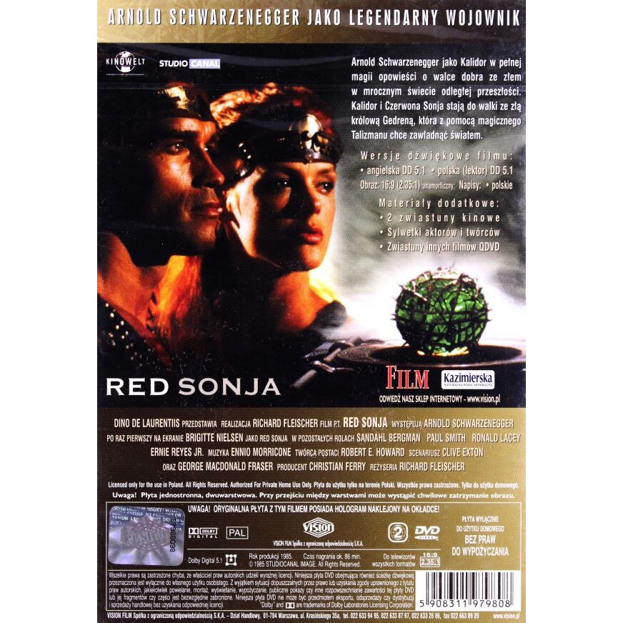 Red Sonja [DVD] - eMAG.ro