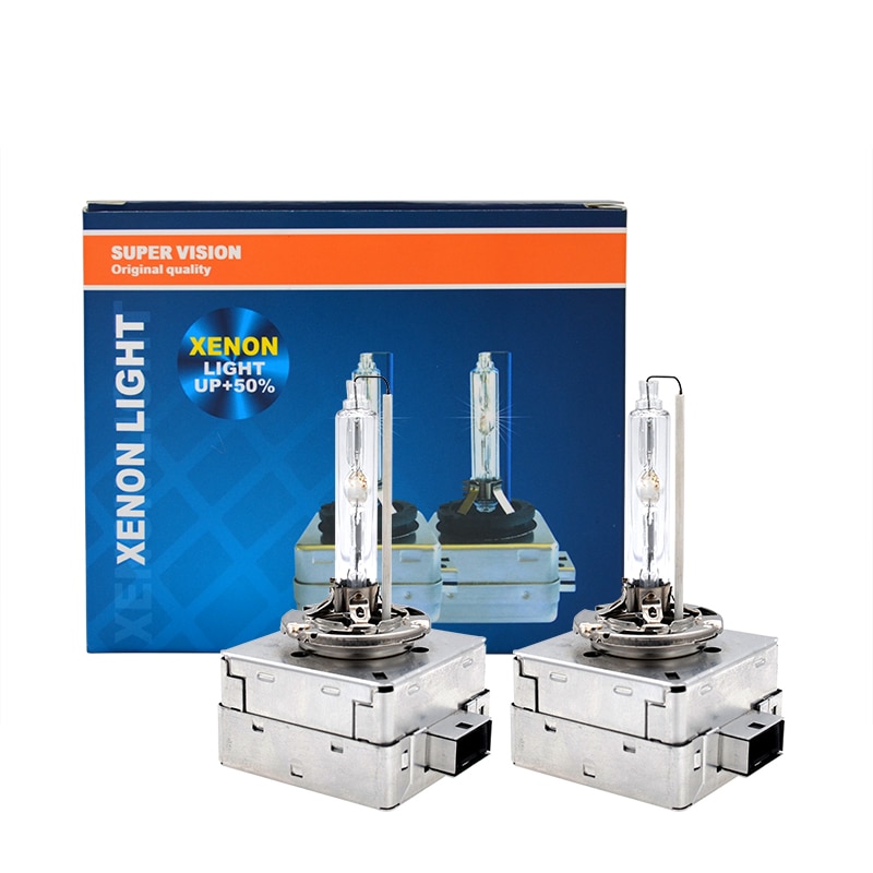 Set 2 Becuri Xenon d3s Light 35W 6000K - eMAG.ro