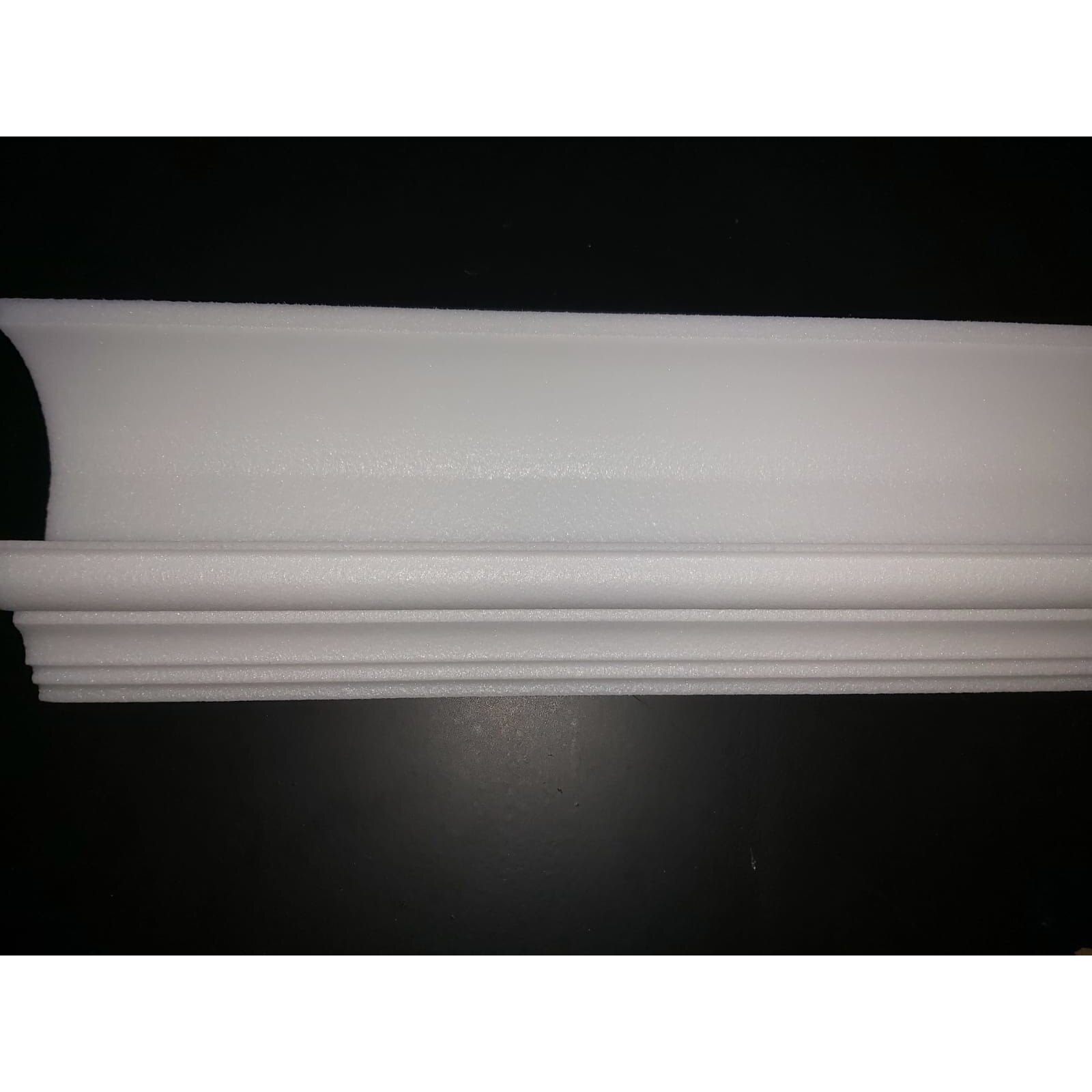 Bagheta led polistiren XPS, alba, LED-05, dimensiune 50*110 mm, lungime ...