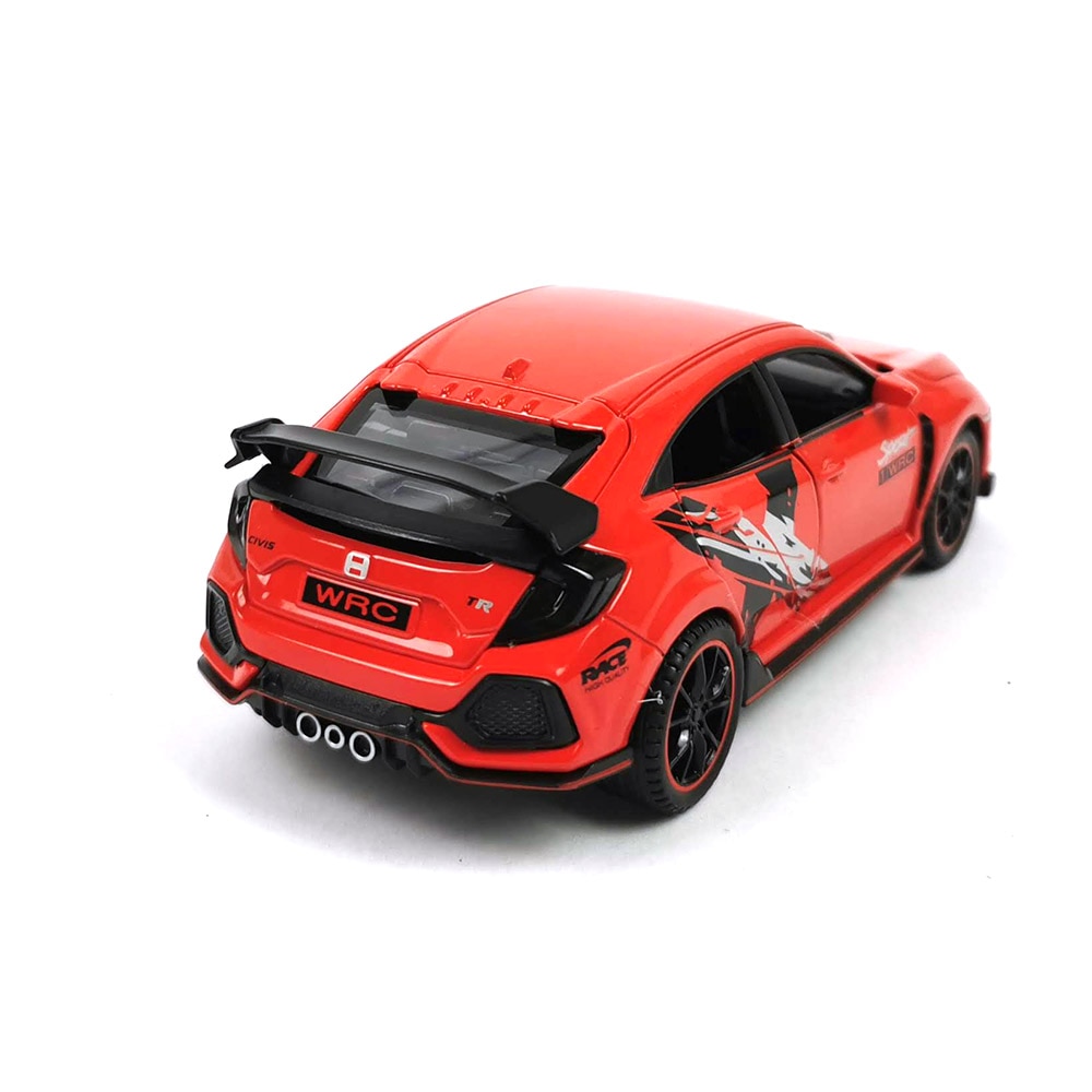 Masina metalica, Model Honda civic, rosu - eMAG.ro